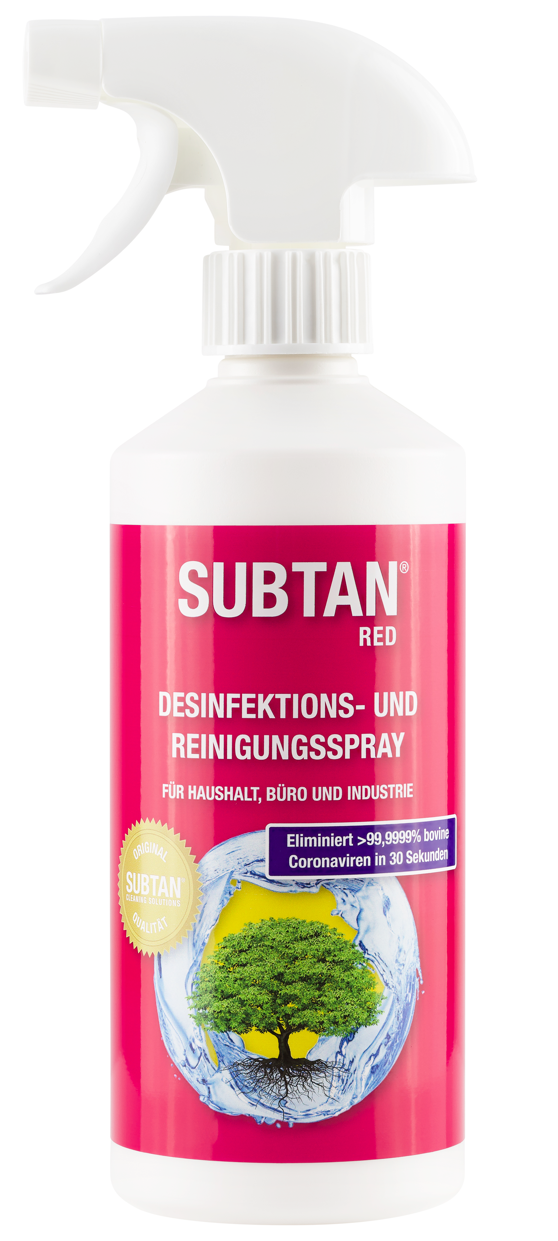 SUBTAN® Red Desinfektions und Reinigungsspray 500 ml